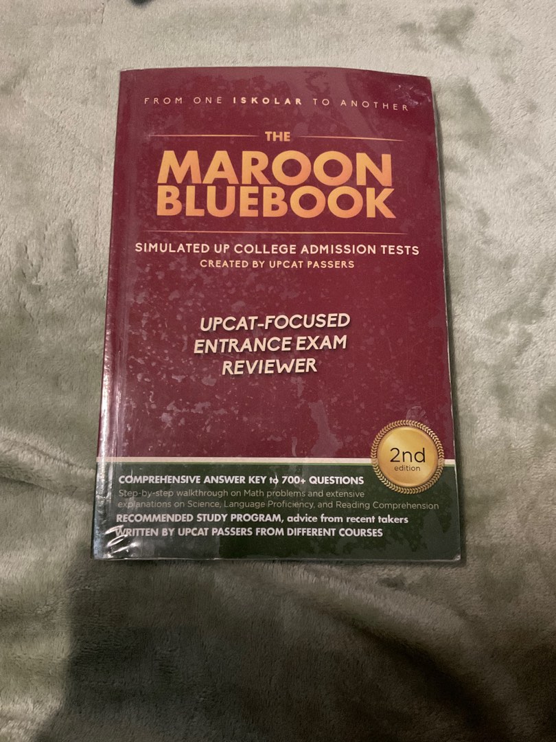 The Maroon Bluebook & Academic Gateway Practice Tests with freebie msa ...