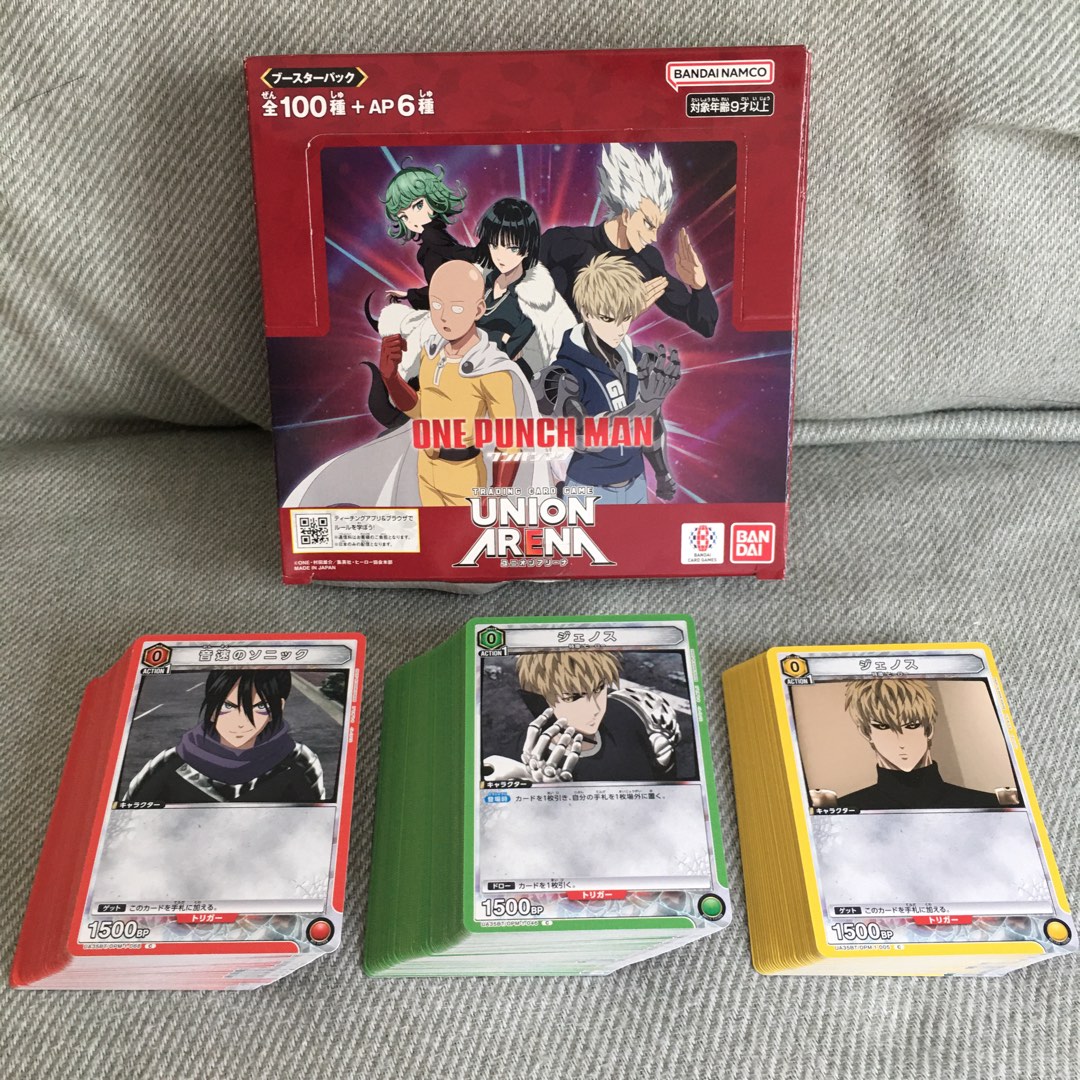 Union Arena One Punch Man common card, Hobbies & Toys, Toys & Games on ...