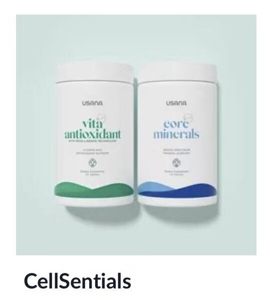 USANA CellSentials Vita Antioxidant & Core Minerals, Health & Nutrition ...