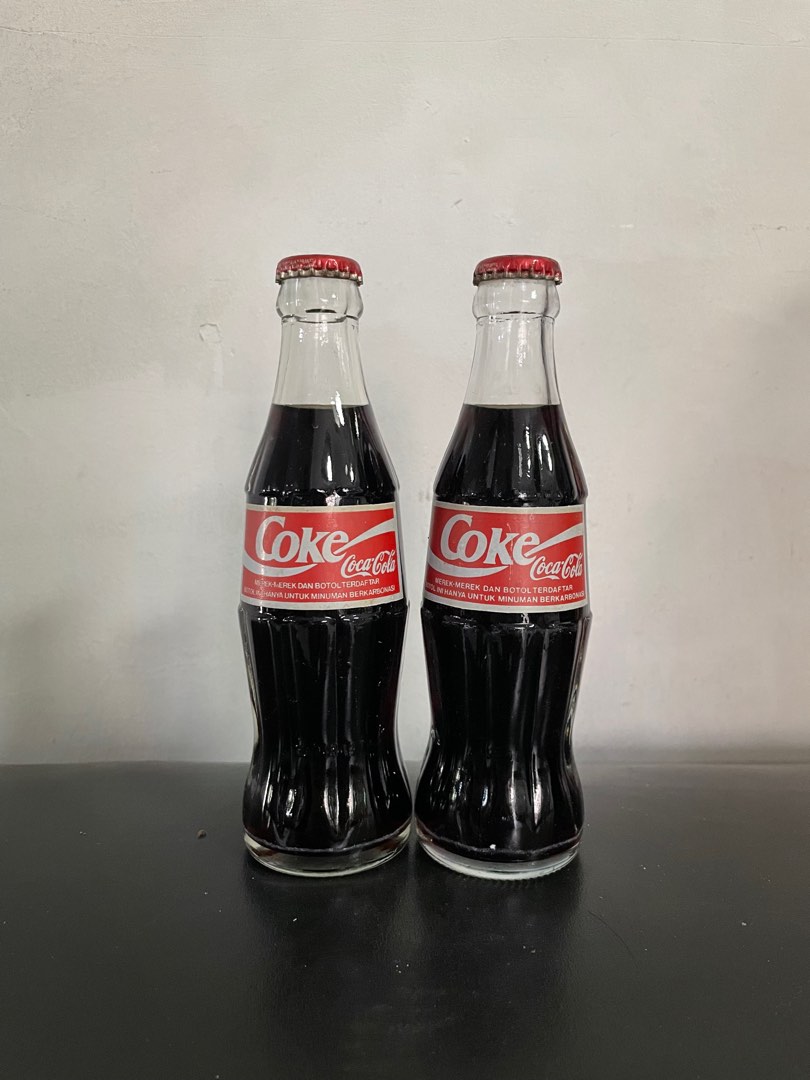 Vintage Coca-Cola Bottles - Set of 6, Hobbies & Toys, Memorabilia ...
