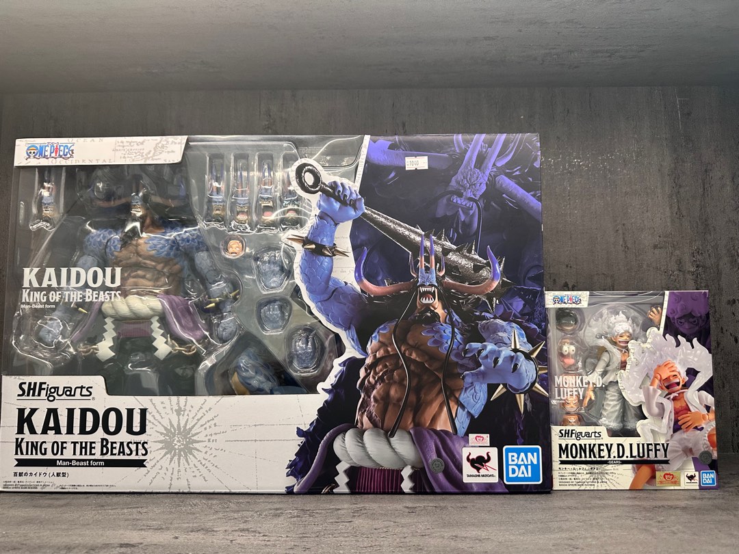 WTS Shf Kaido and Luffy Gear 5, Hobbies & Toys, Toys & Games on Carousell