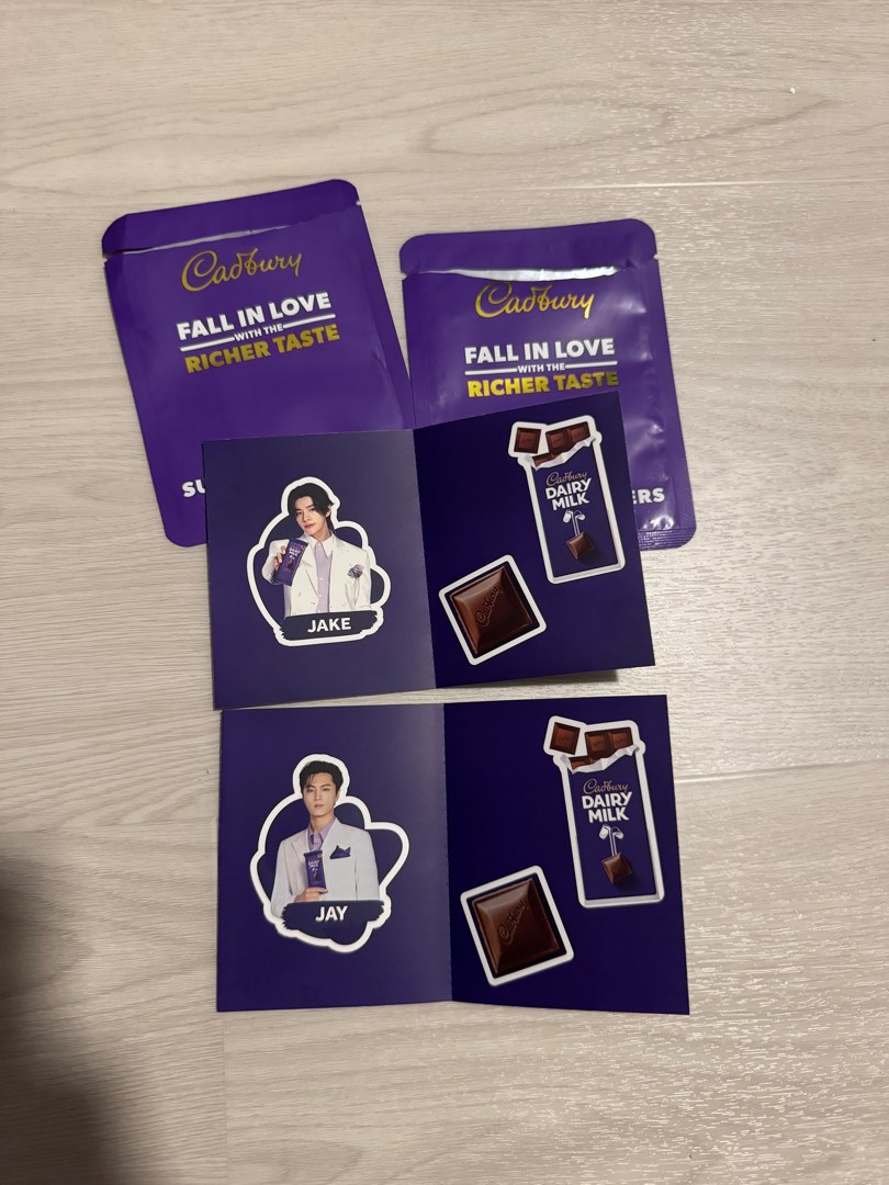 WTT/WTS Enhypen cadbury sticker sheet, Hobbies & Toys, Memorabilia ...