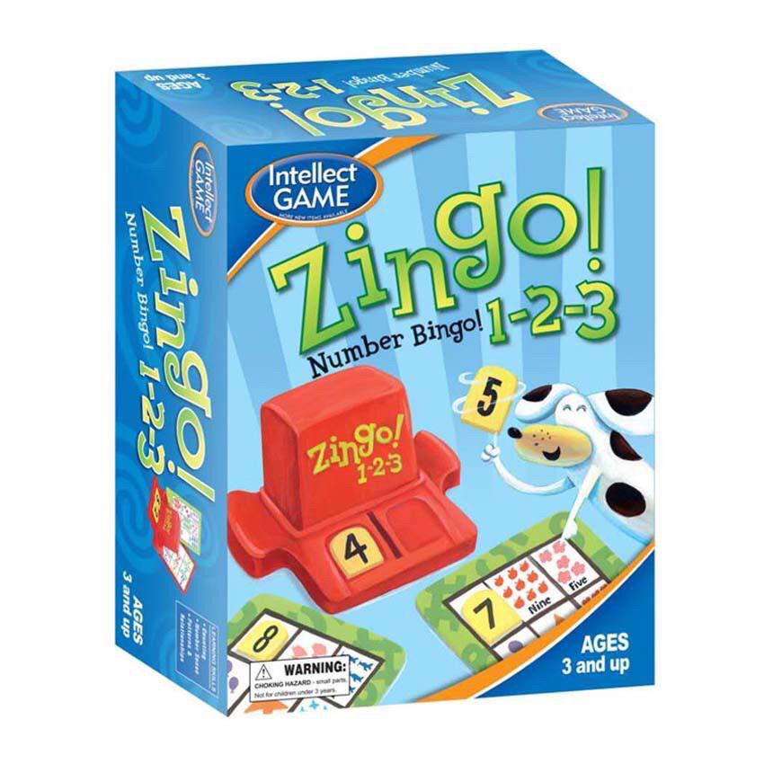 Zingo! 1-2-3 Number Bingo Game, Hobbies & Toys, Toys & Games on Carousell