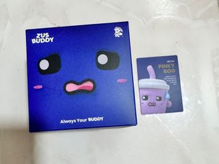Zus Buddy Sad Pinky Boo, Hobbies & Toys, Toys & Games on Carousell