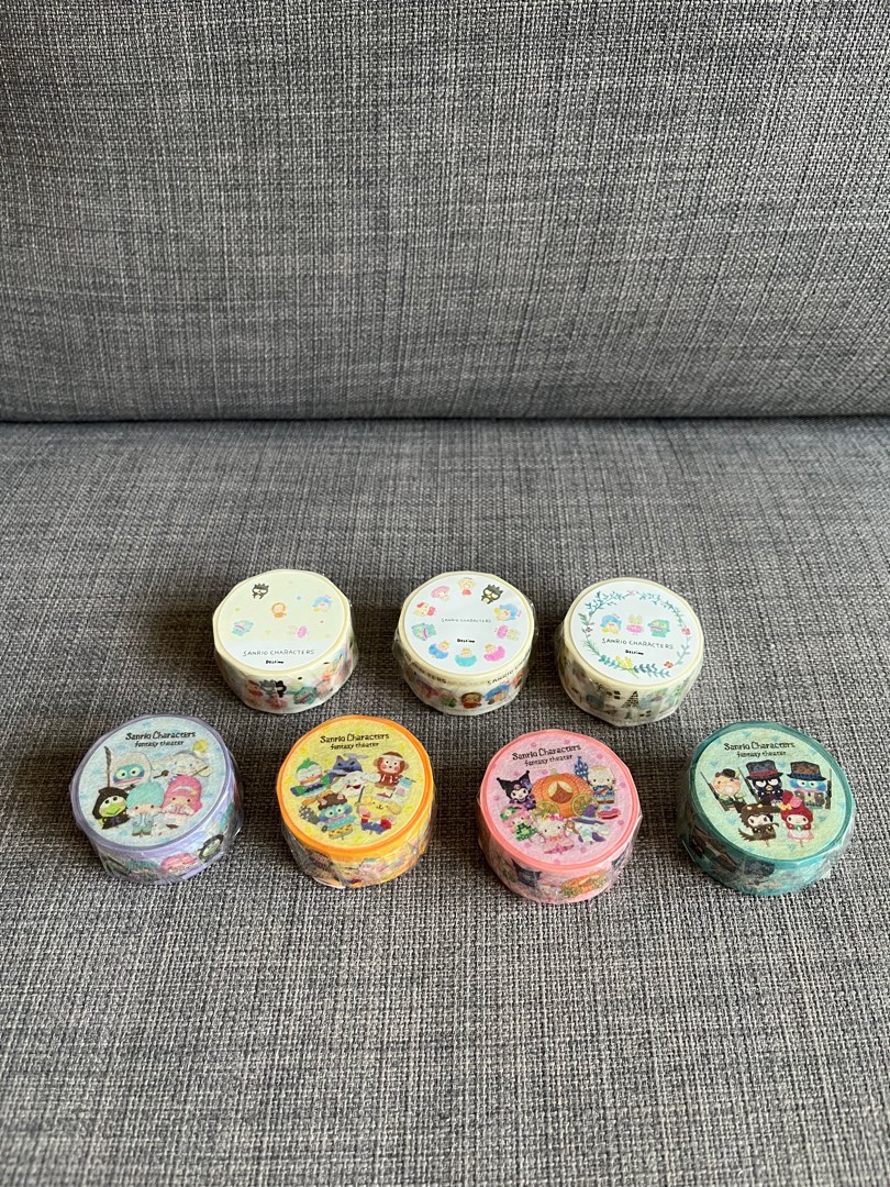 1pc Sanrio Characters Paper Masking Tape | Delfino | Fantasy Theatre ...