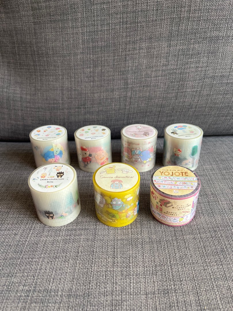 1pc Sanrio Characters Yojo Tape | Delfino | Hello Kitty | My Melody ...
