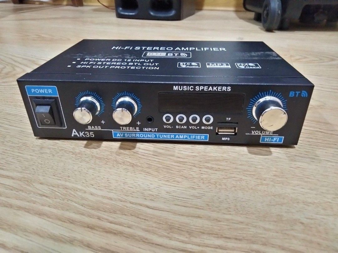 AK35 Amplifier, Audio, Soundbars, Speakers & Amplifiers on Carousell