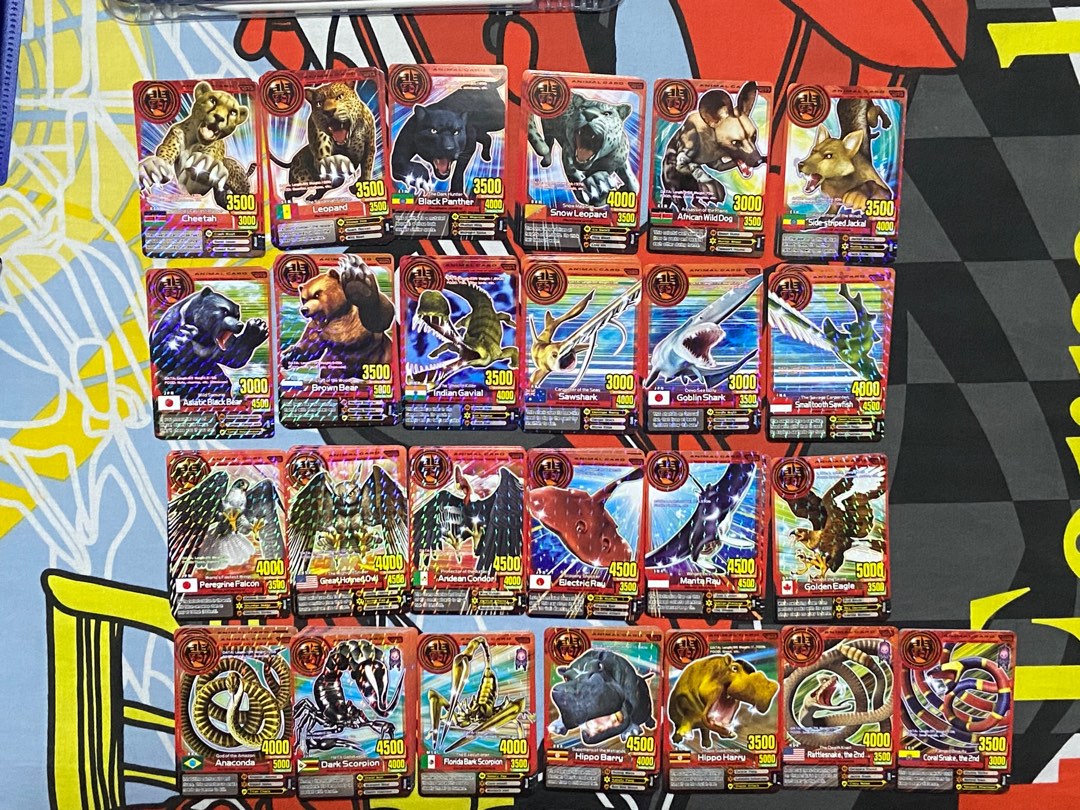 Animal Kaiser Plus Version 2 (Full set Common Cards), Hobbies & Toys ...