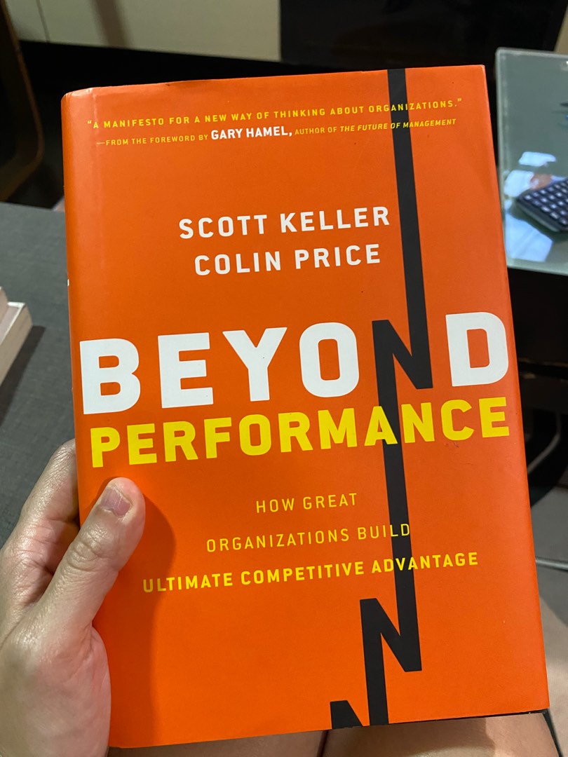 Beyond performance - how great organisations build ultimate competitive ...