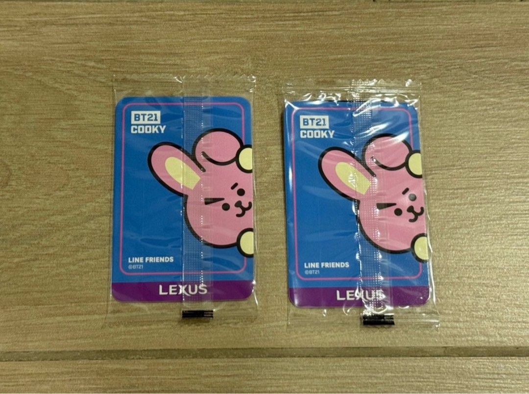 bt21 lexus cards, Hobbies & Toys, Toys & Games on Carousell