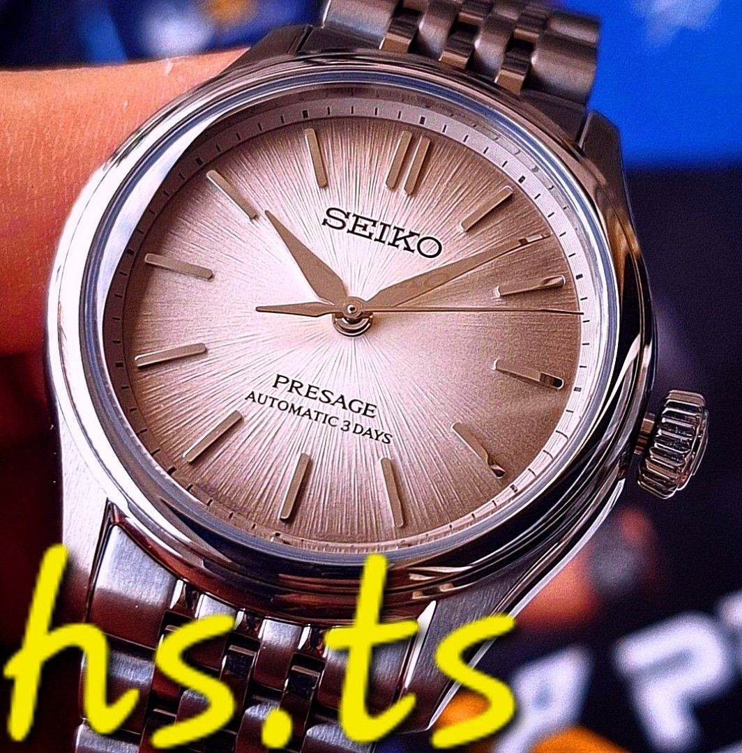 🔥CHEAPEST JUNE 2025🔥 Silk Dial 36mm Seiko Presage Classic 'Fushi-Iro' Automatic Dress Watch ...