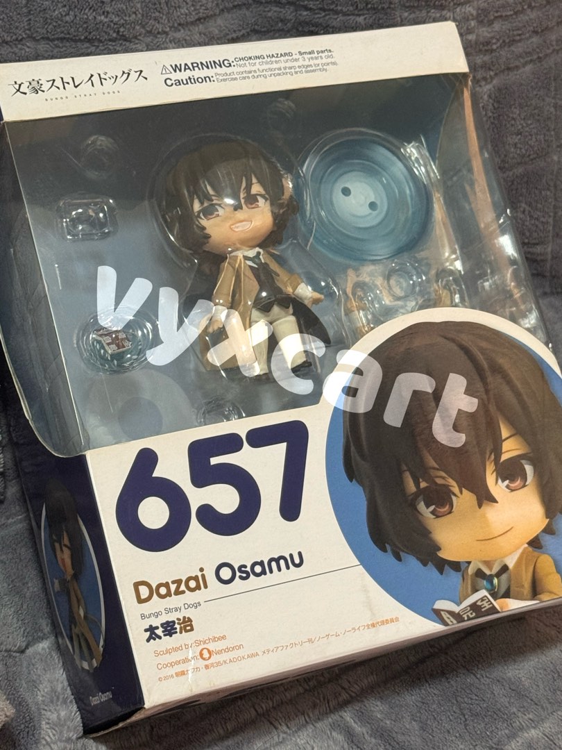 Dazai Osamu Nendoroid 657 Bungou Stray Dogs BSD, Hobbies & Toys, Toys ...