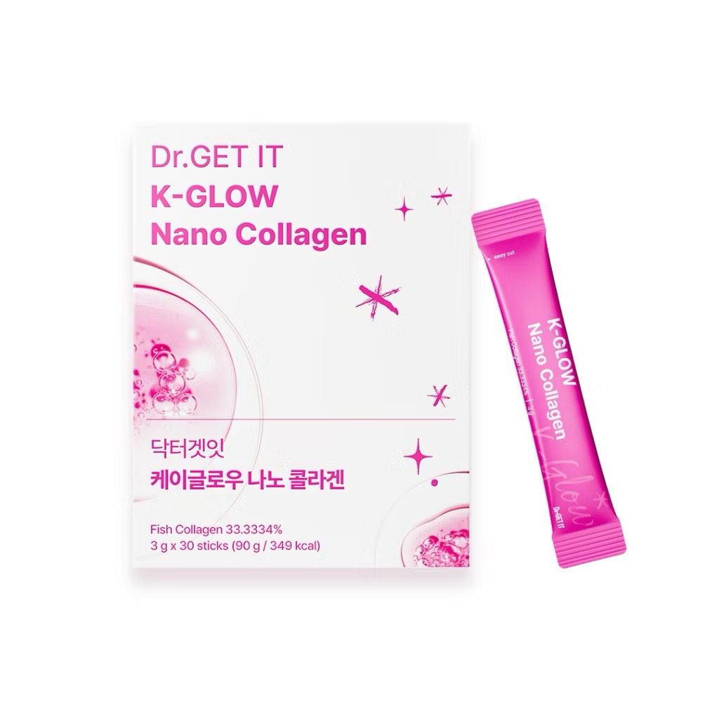 Dr GET IT K Glow Nano Collagen 300Da Marine Collagen Peptides for Skin ...