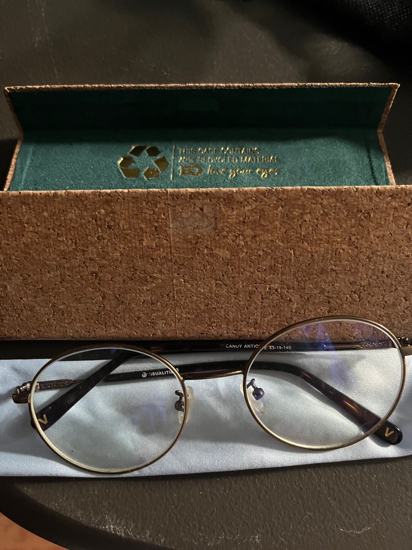 EO Visualities Anti-Radiation Graded Glasses, Women's Fashion, Watches ...