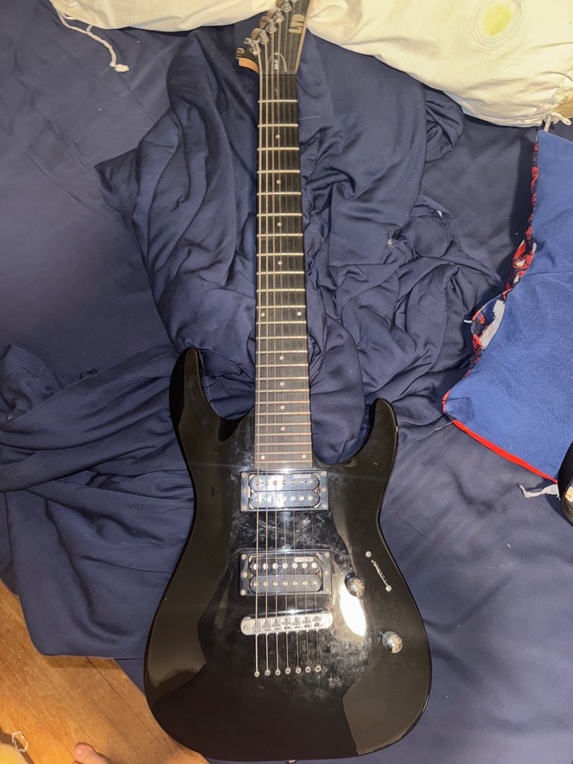 ESP LTD SEVEN STRING, Hobbies & Toys, Musical Instruments on Carousell