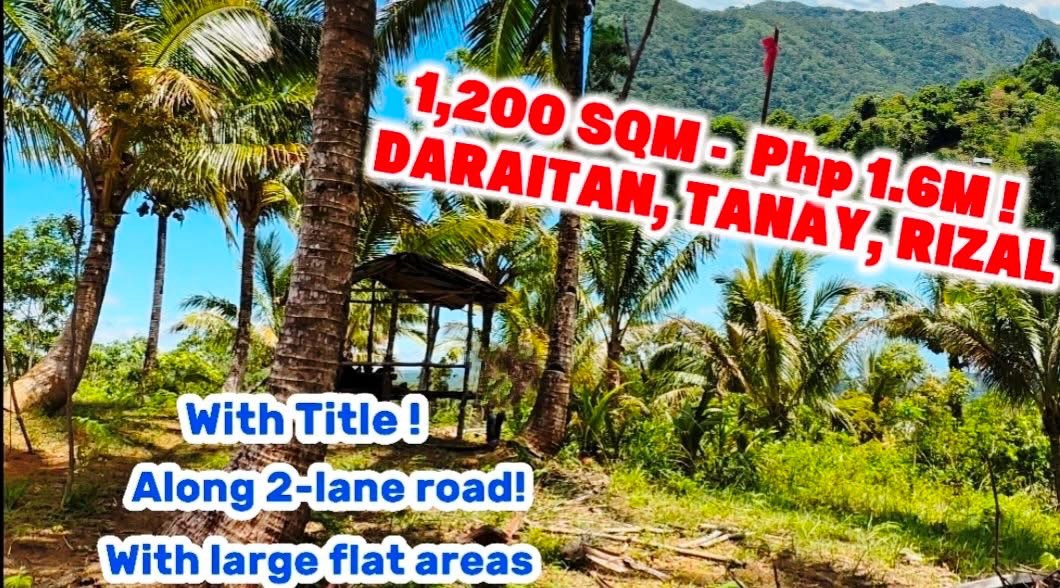 OVERLOOKING FARM FOR SALE IN TANAY, RIZAL, Property, For Sale, Lot on ...