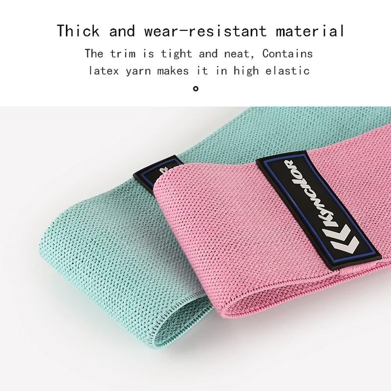 Fitness Resistance Bands Rubber Band Buttocks Expansion Fitness Elastic ...
