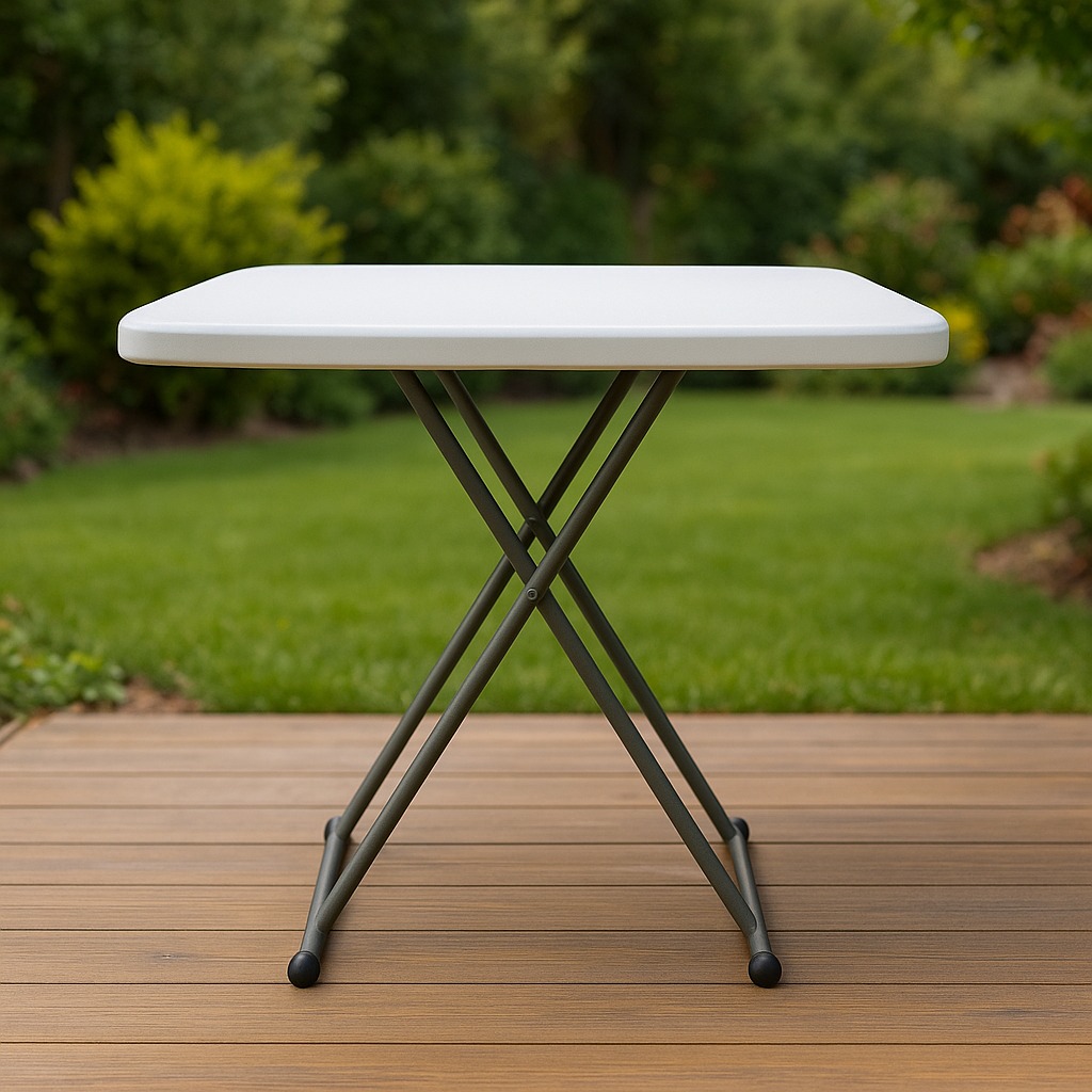 Folding Outdoor Table | Portable Picnic Table | Patio Side Table ...