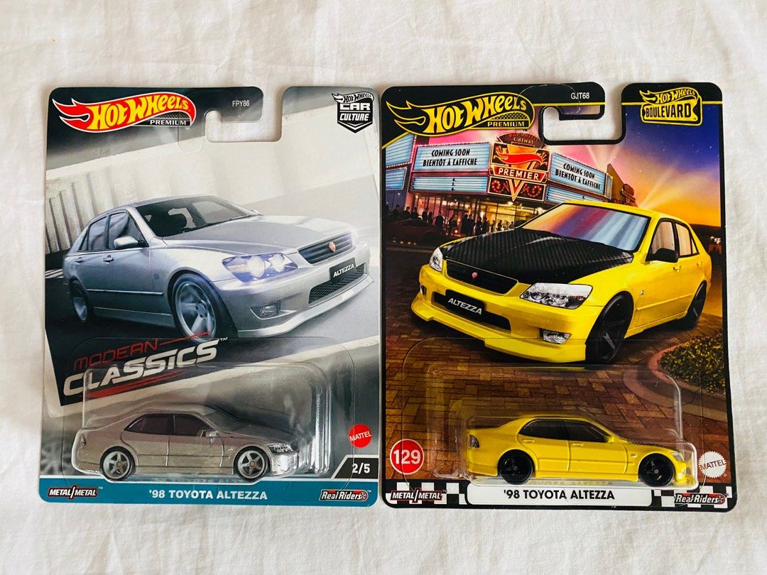 Hot Wheels Boulevard Modern Classics Toyota Altezza lot, Hobbies & Toys ...