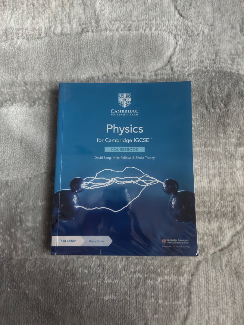 IGCSE CAMBRIDGE PHYSICS COURSEBOOK, Hobbies & Toys, Books & Magazines ...