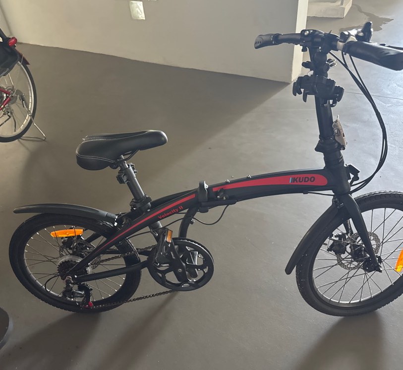 IKUDO Velocity II Folding Bike, Sports Equipment, Bicycles & Parts ...