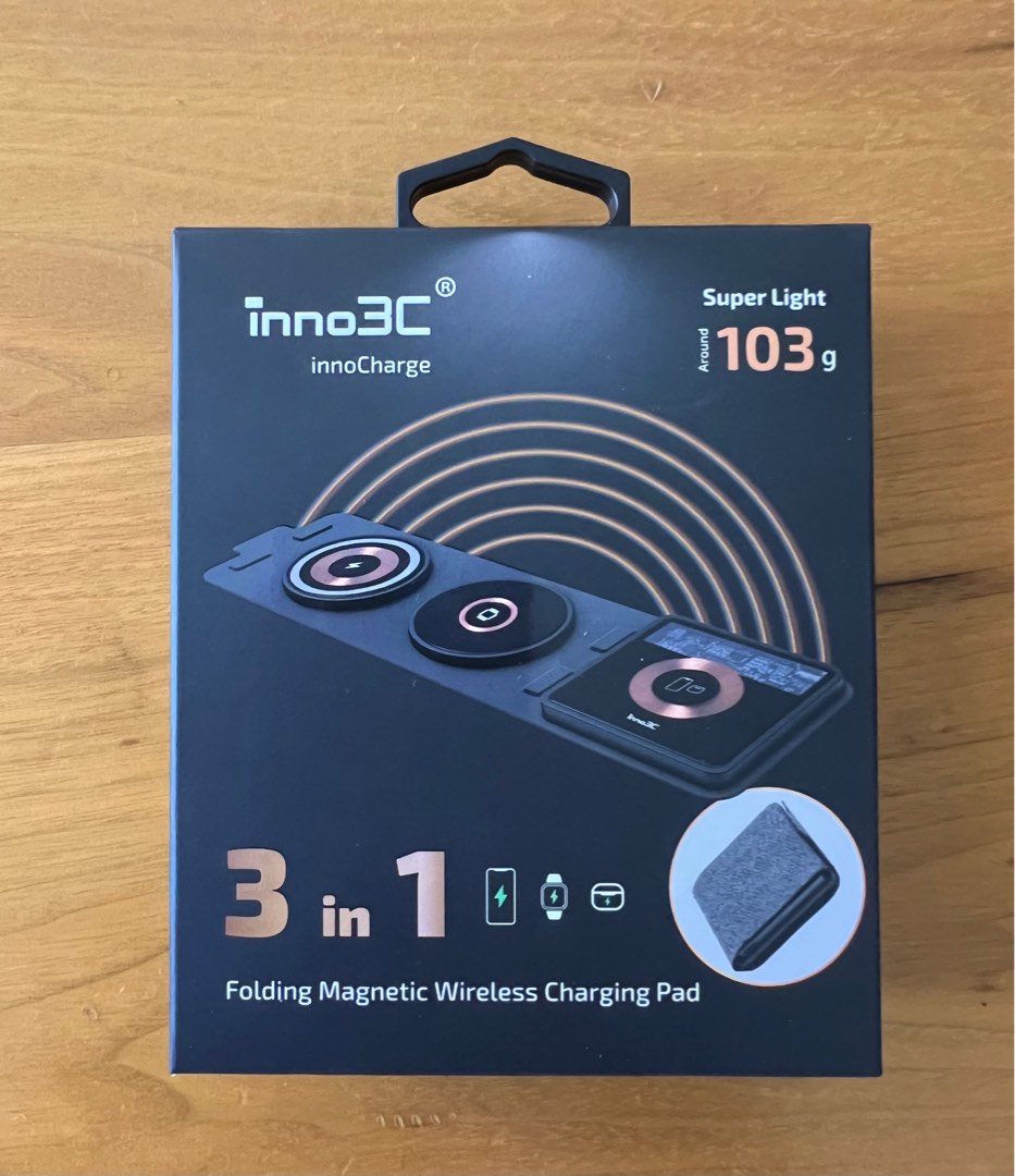 inno3C super light folding wireless magnetic charging pad for iPhone ...