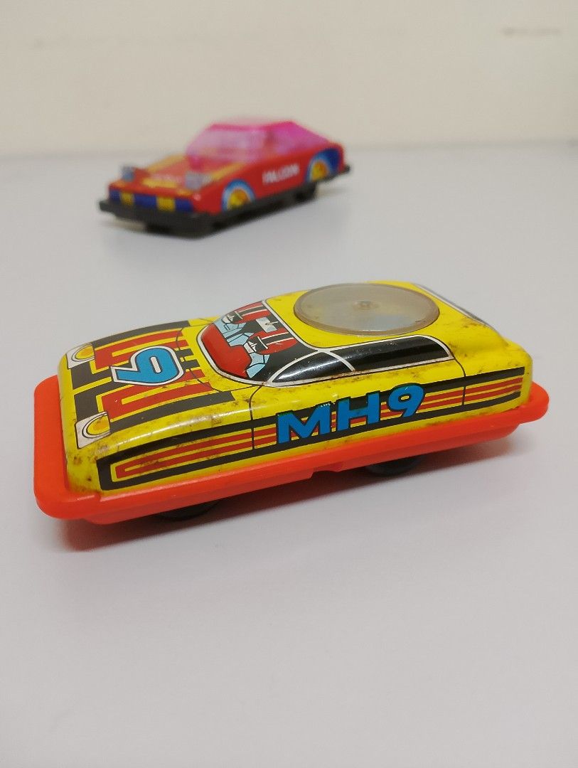 Japan Tin Toy Spinner Toy Car, Hobbies & Toys, Toys & Games on Carousell