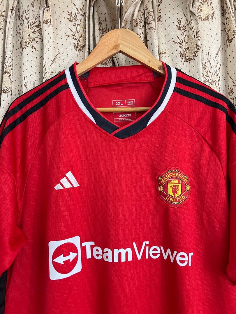 Jersey/Jersi Manchester United Home 2023/24, Men's Fashion, Tops & Sets ...