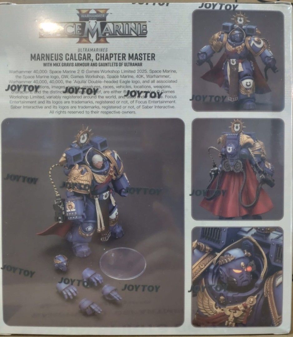 Joytoy - Scale 1/18 - Warhammer 40000 x Space Marine II - Ultramarines ...