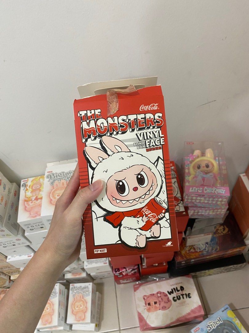 Labubu coke happy factor, Hobbies & Toys, Toys & Games on Carousell