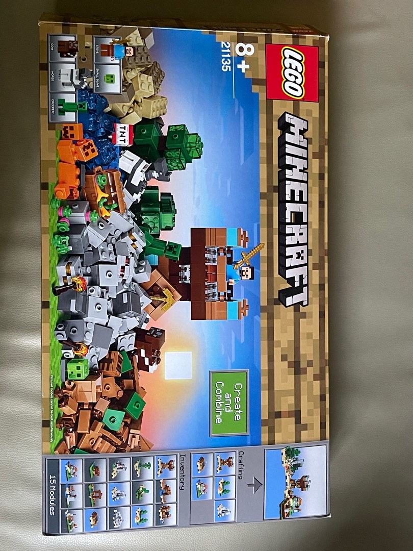 LEGO Minecraft The Crafting Box 2.0 (21135), Hobbies & Toys, Toys ...