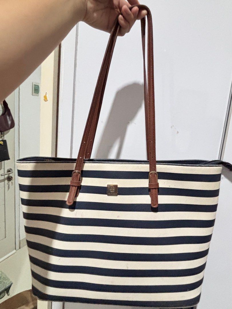 Les Catino Tote Bag, Fesyen Wanita, Tas & Dompet di Carousell
