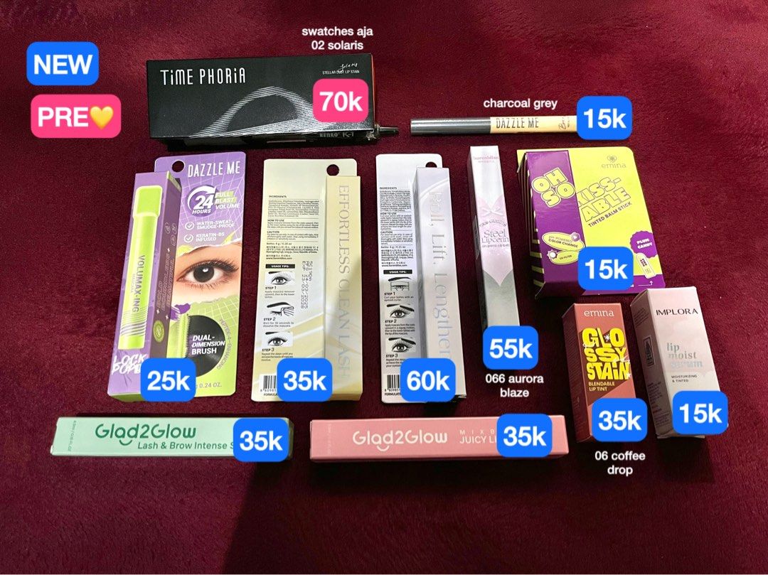 makeup new baru preloved pl maskara mascara barenbliss bnb steel dazzle ...