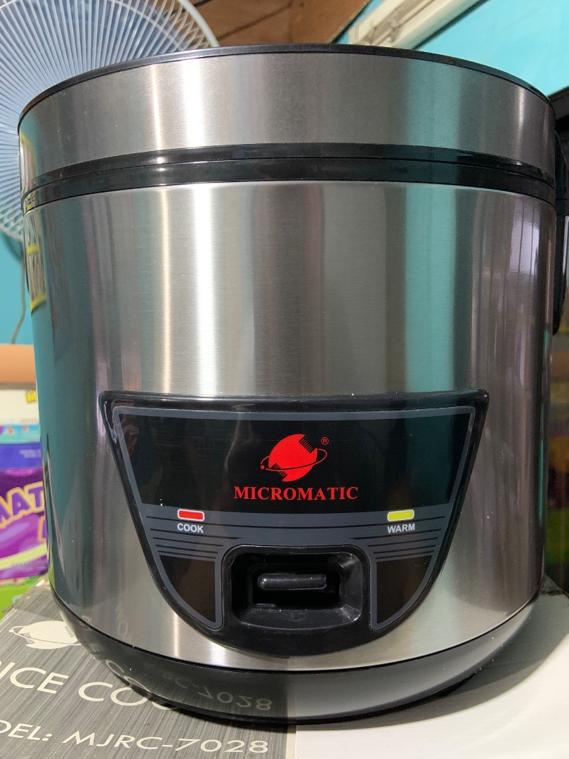 Micromatic Rice Cooker 1.8 Liters, Furniture & Home Living, Kitchenware ...