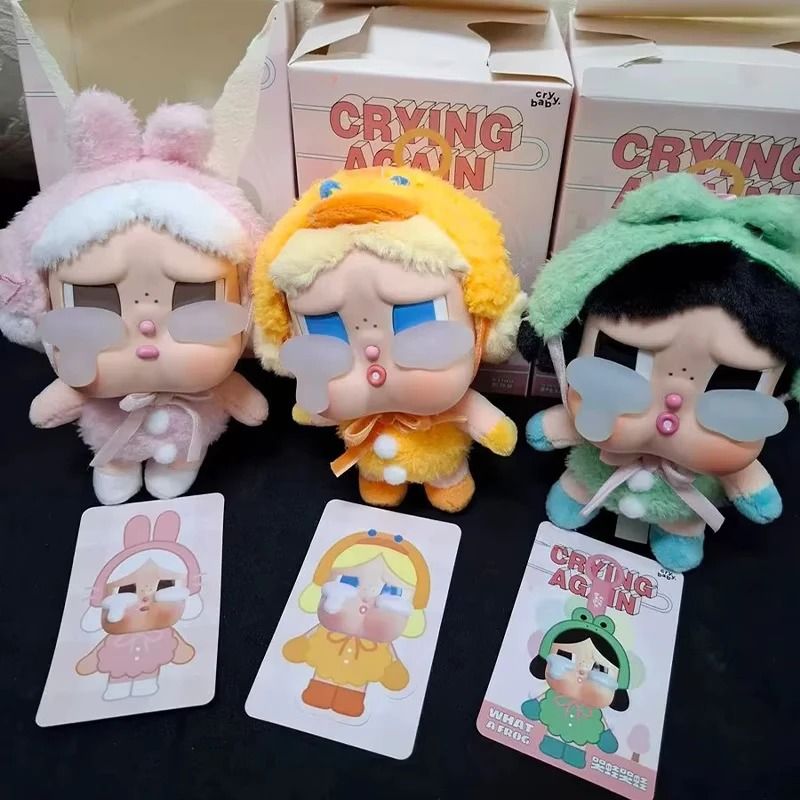 New Genuine Crybaby Crying Again Series Blind Box Bag Vinyl Face Doll ...