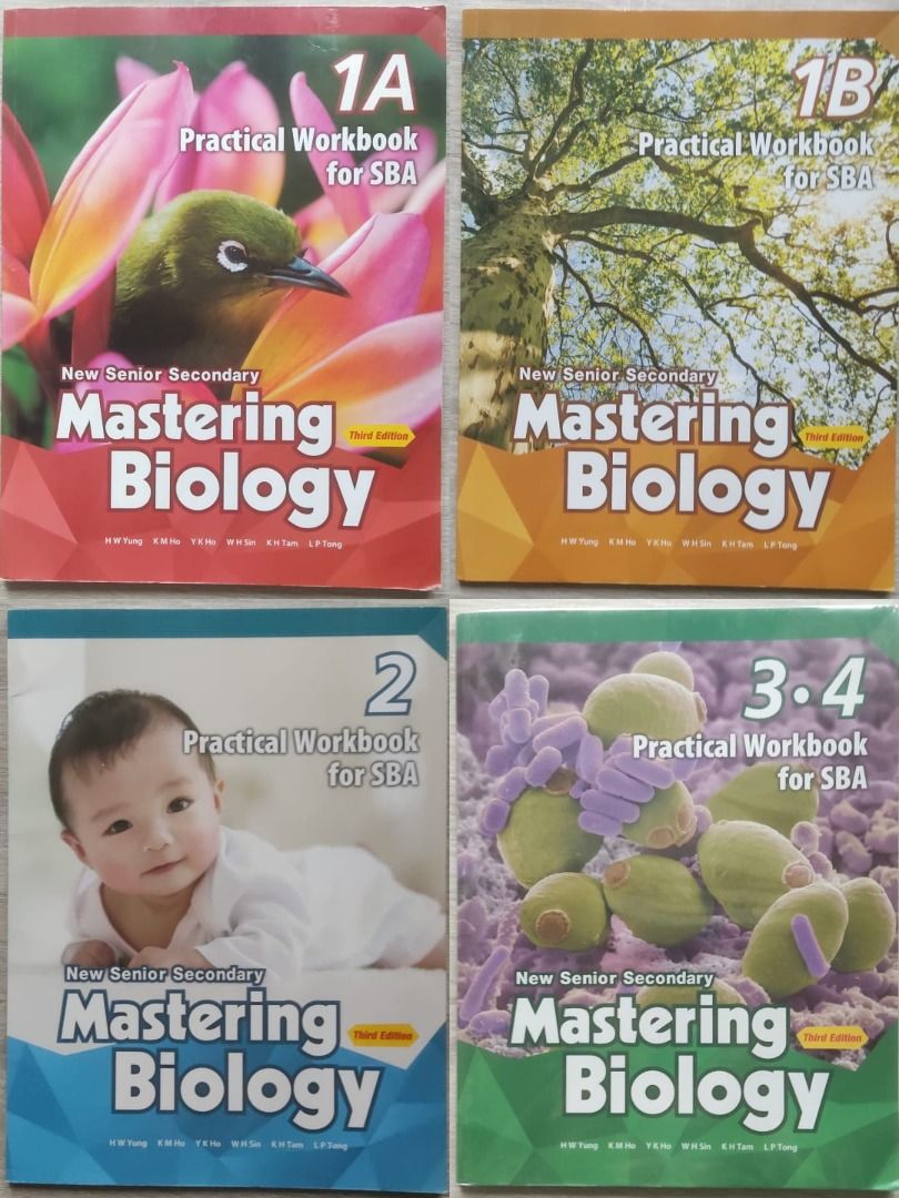 New Senior Secondary Mastering Biology Practical Workbook 1A 1B 2 3.4 ...