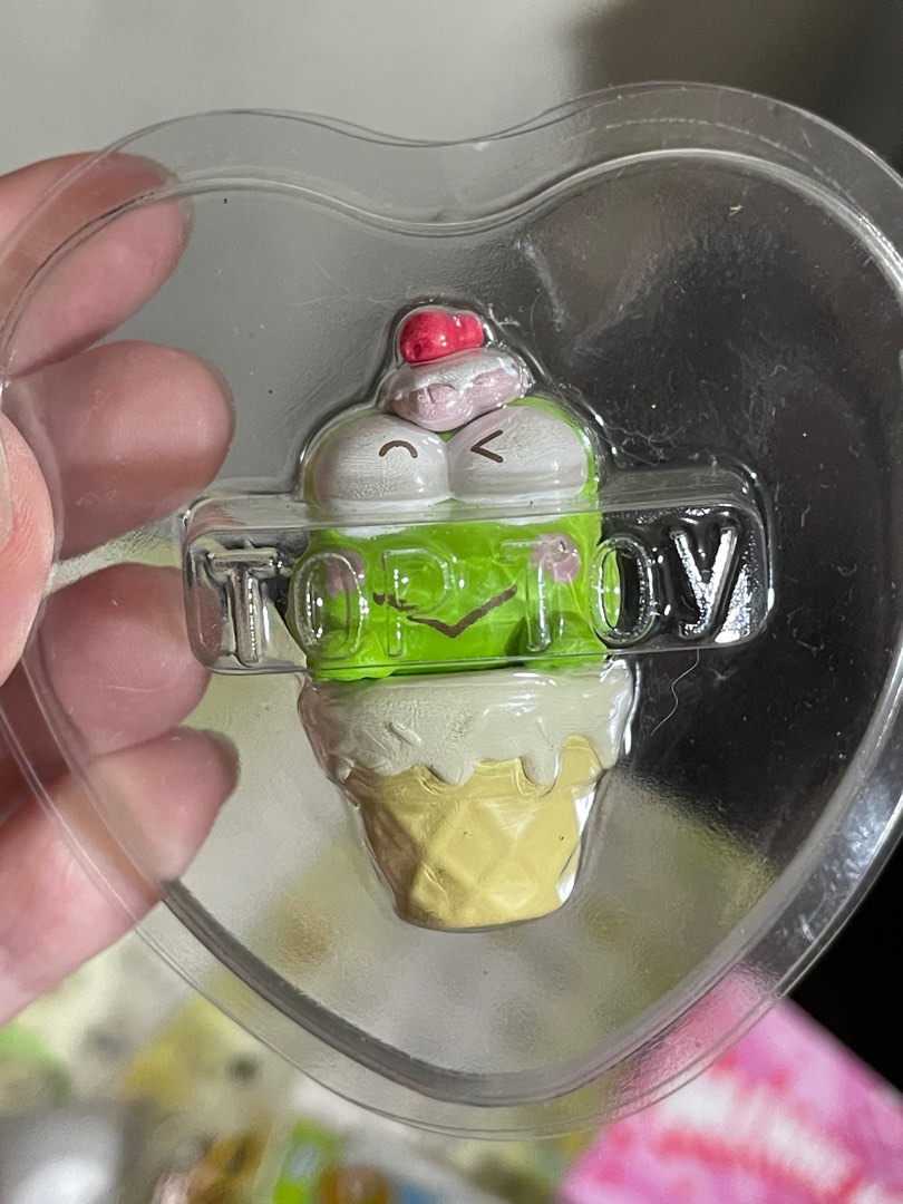 Official sanrio kero keroppi ice cream mini figure bean anik anik ...