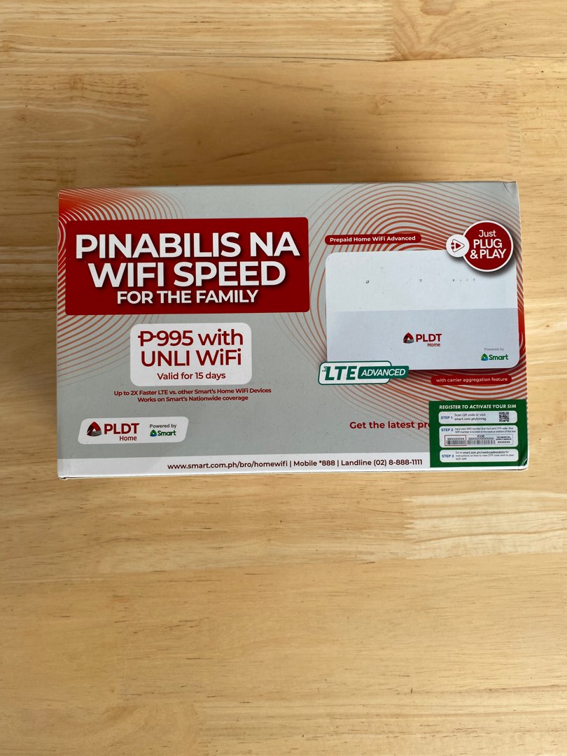 PLDT Smart Bro Home Wifi, Computers & Tech, Office & Business ...