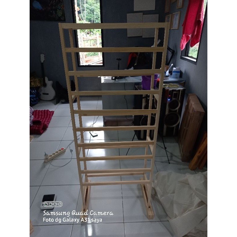 Rak Jilbab / Rak Hijab / Pashmina / Rak Hijab Amazing Rak Kertas Bunga ...