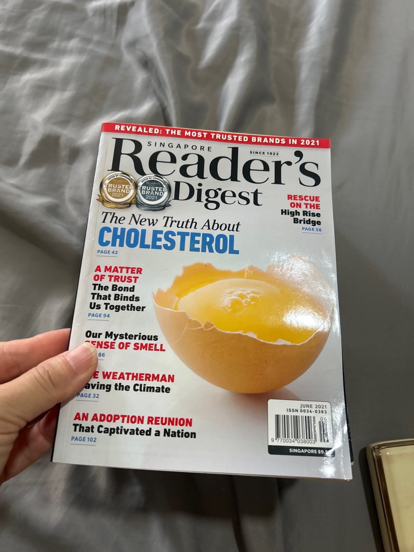 Reader's Digest Singapore Edition Magazine, Hobbies & Toys, Books ...