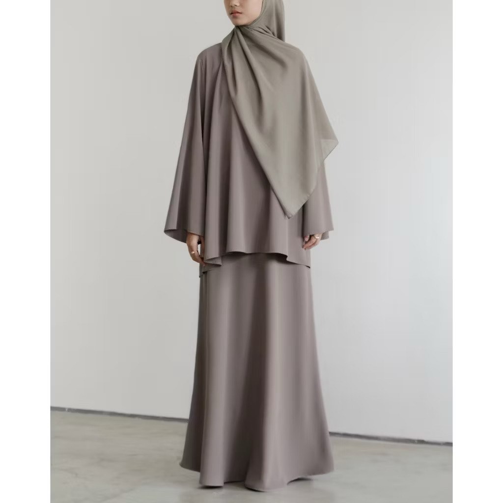 Saba Modest Melayu Set, Fesyen Wanita, Muslim Fashion, Two-Piece di ...