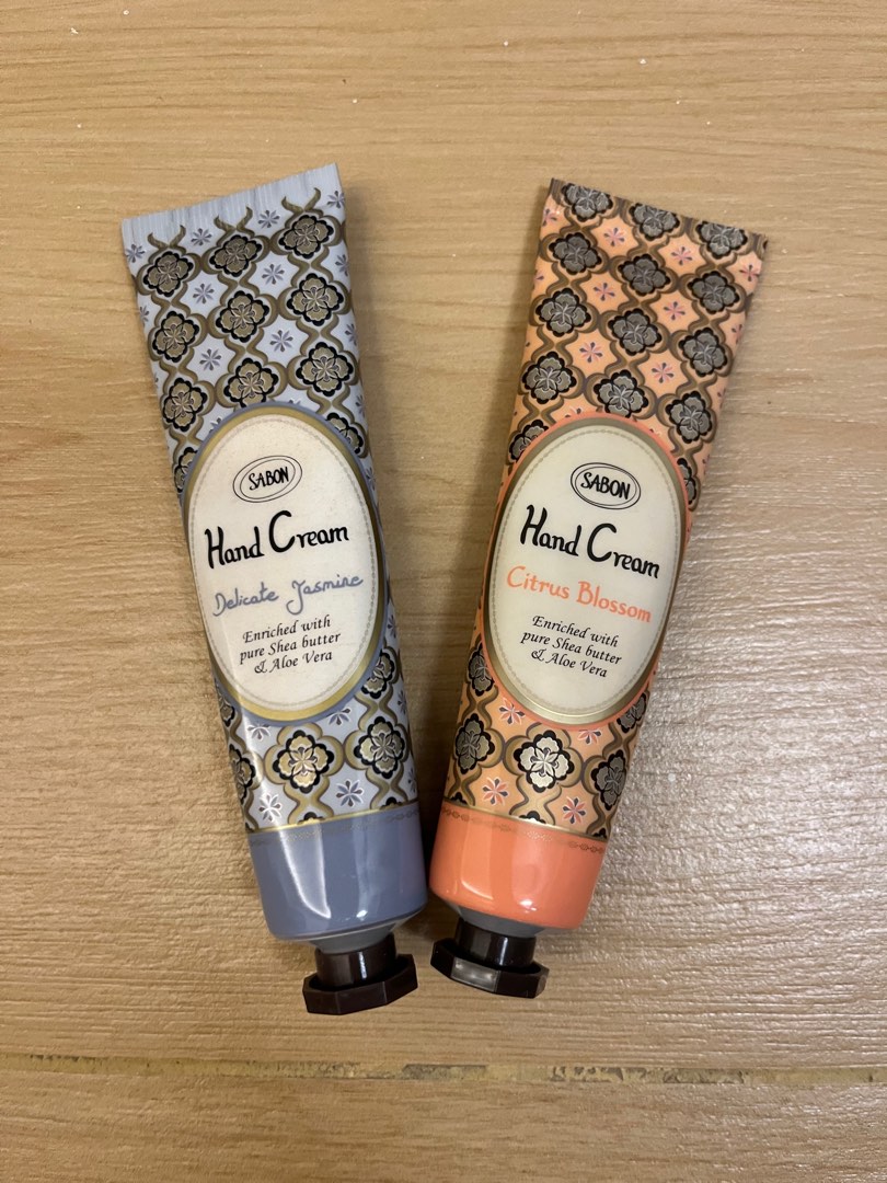 Sabon Hand Cream - Delicate Jasmine / Citrus Blossom, 美容＆個人護理, 沐浴＆身體護理 ...
