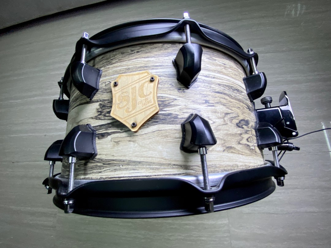SJC Custom Limited Edition Driftwood Snare Drum - 7" x 14", 興趣及遊戲, 音樂 ...