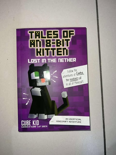 Tales of an 8-Bit Kitten: Lost in the Nether Book by Cube Kid, Hobbies ...