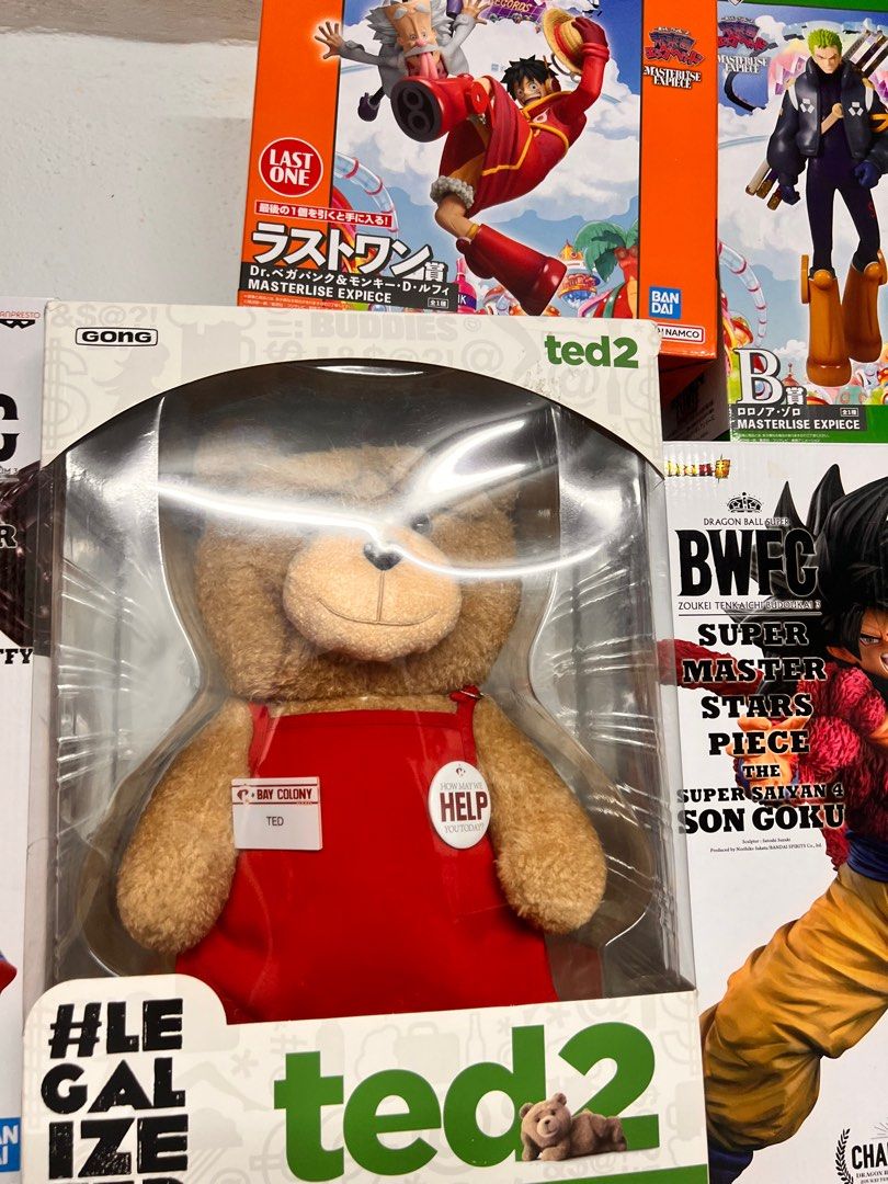 Ted 2 pop mart original, Hobbies & Toys, Toys & Games on Carousell