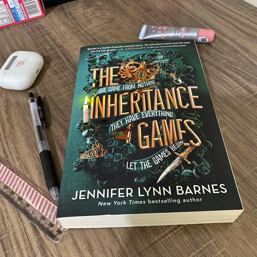 the inheritance games by jennifer lynn barnes, Buku & Alat Tulis, Buku ...