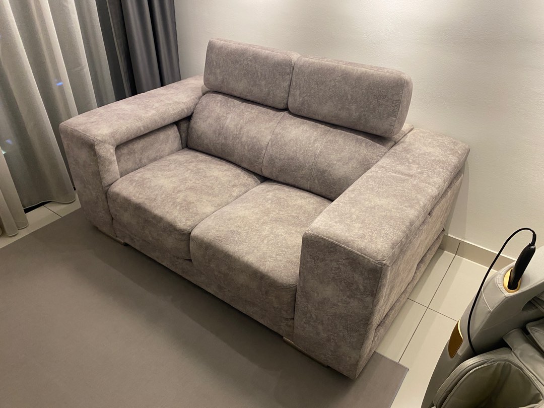 Two Seated Sofa, Furniture & Home Living, Furniture, Sofas on Carousell