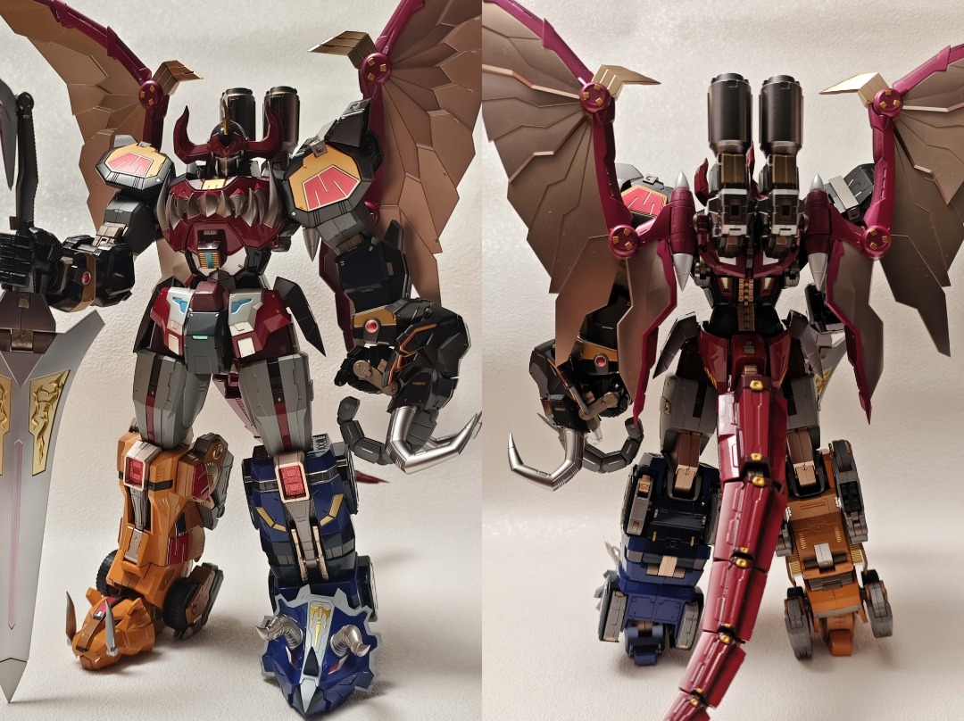 Beast King Model 兽王模型, G-01 Great Beast God, Dino Megazord, Hobbies ...