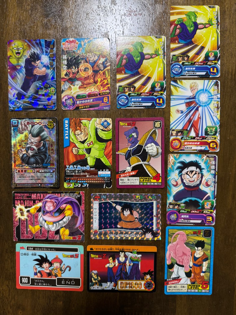 Vintage and Modern Dragon Ball Card Set, Hobbies & Toys, Toys & Games ...