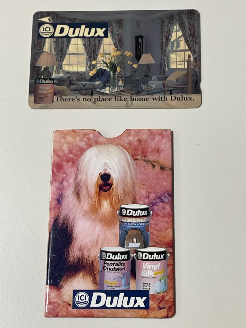 Vintage phone cards ICI Dulux Advertising Cards, Hobbies & Toys ...